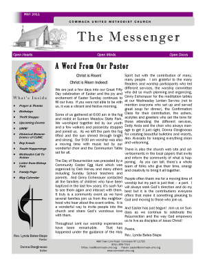 Fillable Online commack-umc Christ is Risen Indeed - commack-umc Fax ...