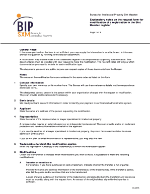 Fillable Online bip Explanatory notes on the request form for ...