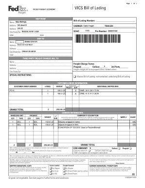 Fillable Online MM_Bundles_FedExFreight_BOL Fax Email Print - pdfFiller