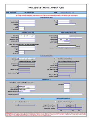 Fillable Online VALASSIS ORDER FORM - bvalassislistsbbcomb Fax Email ...
