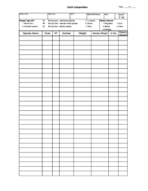 Fillable Online Catch Composition Fax Email Print - pdfFiller