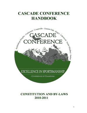 Fillable Online CASCADE CONFERENCE Fax Email Print - pdfFiller