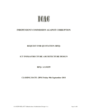 Fillable Online icac nsw gov ICT Infrastructure architecture design ...
