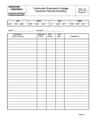Fillable Online Equipment Assured Grounding Fax Email Print - pdfFiller