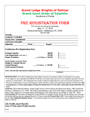 Fillable Online Grand Court Order of Calanthe Fax Email Print - pdfFiller