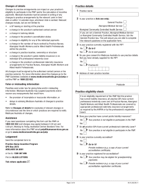 Fillable Online intranet pcemml org Practice Nurse Incentive Program ...