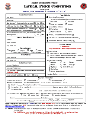 Fillable Online tpc nra Announcemnet Template Fax Email Print - pdfFiller