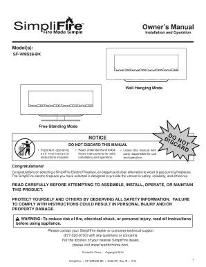 Fillable Online FreeStanding Mode Fax Email Print - pdfFiller