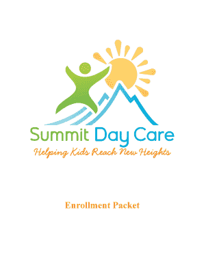 Fillable Online parksidecc Summit Daycare Packetdocx Fax Email Print ...