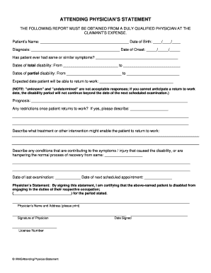 Fillable Online Medical Statement of Claim Form - International Risk ...
