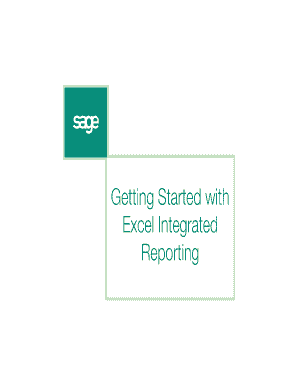 Fillable Online makingithappen co Getting Started with Excel Integrated ...