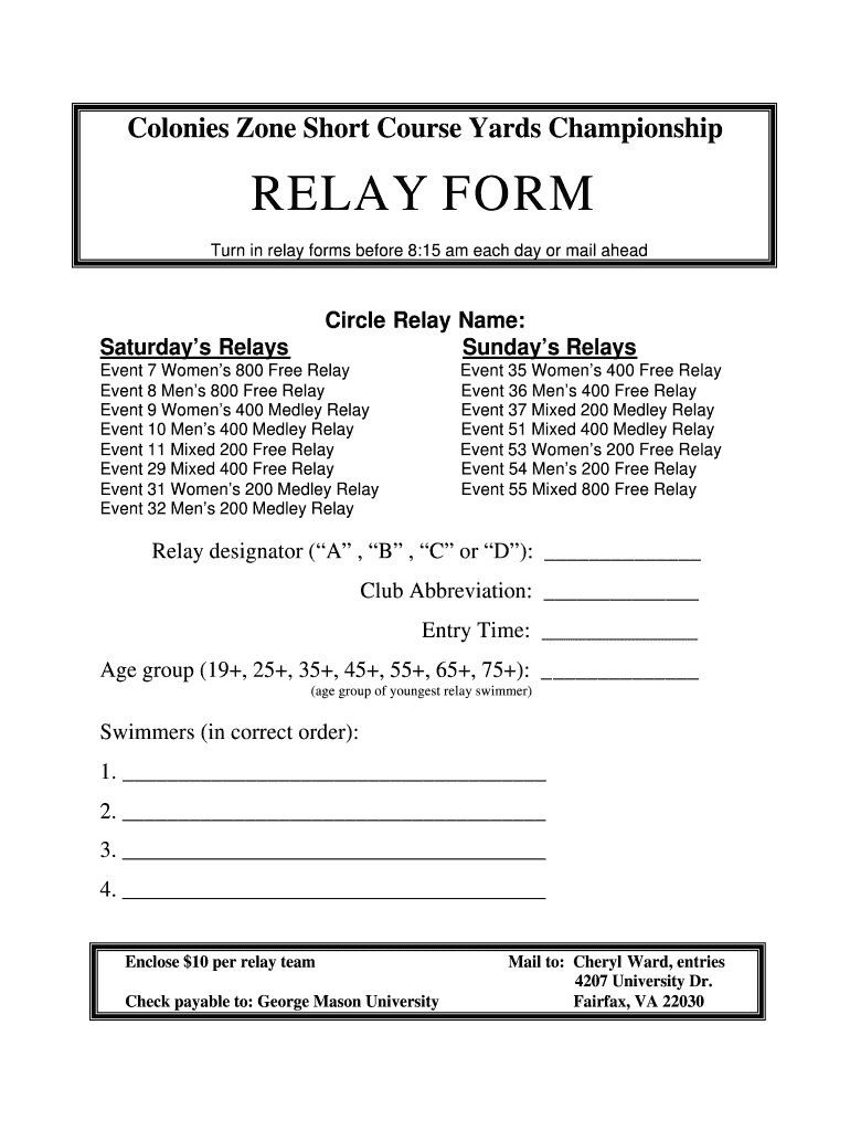 Fillable Online patriotmasters Colonies1.April2003.Relay.doc Fax Email Print - pdfFiller
