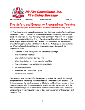 Fillable Online NY Fire Consultants, Inc Fax Email Print - pdfFiller