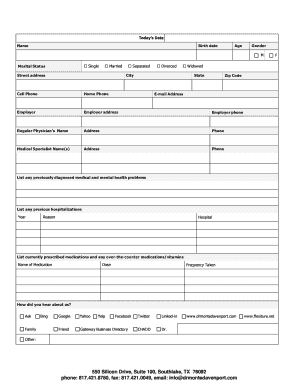 Fillable Online 550 Silicon Drive Suite 100 Southlake TX 76092 phone ...