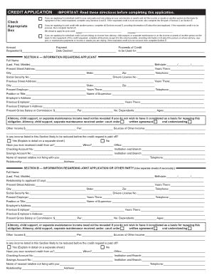 Fillable Online CRB 205XX Fill-in Forms Credit App v1 Fax Email Print ...