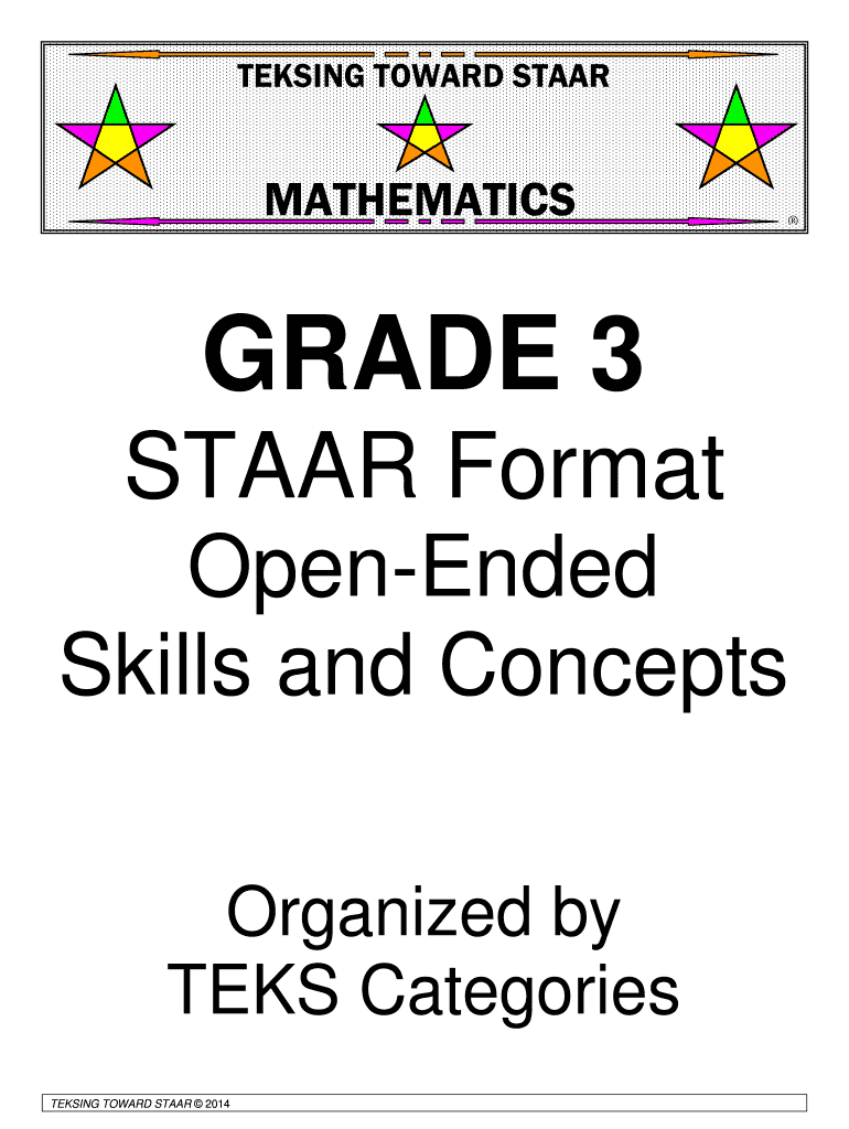 Fillable Online STAAR Format Fax Email Print - pdfFiller