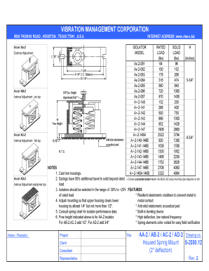 Fillable Online vimco Model 'AA2' Fax Email Print - pdfFiller
