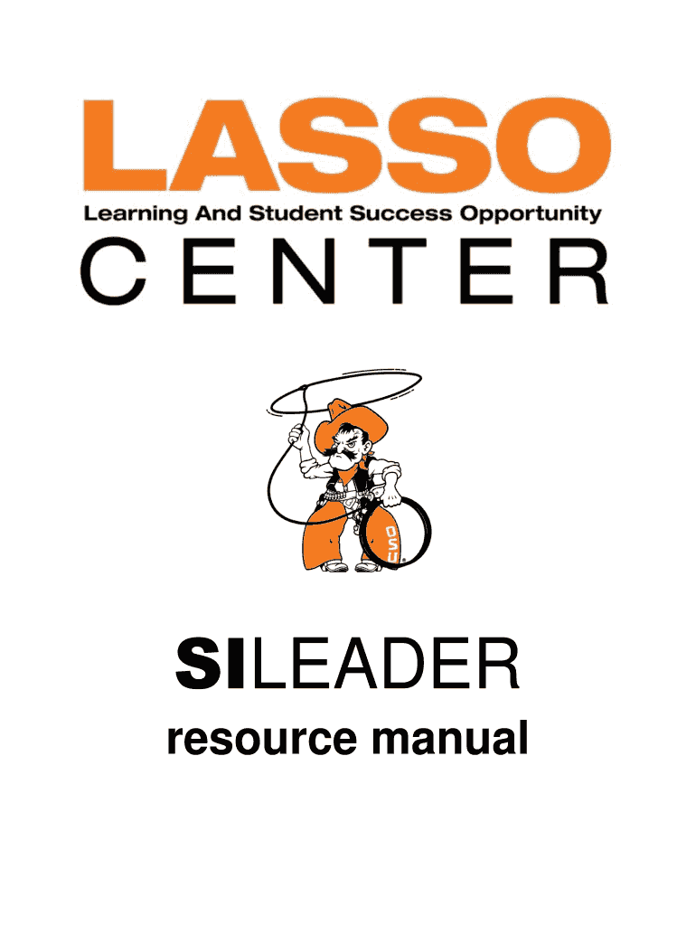 Fillable Online Tutor handbook - LASSO Center - Oklahoma State ...