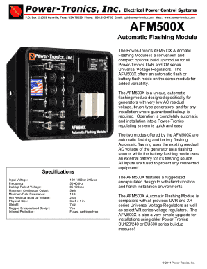 Fillable Online Automatic Flashing Module Fax Email Print - pdfFiller