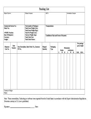 Fillable Online How to Fill Out a Commercial Invoice ...