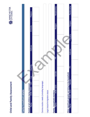 Fillable Online manchesterscb org Child and Family Assessment Form ...