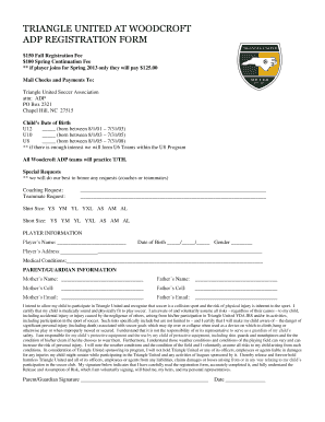 Fillable Online triangleunited MICRO REGISTRATION FORM - triangleunited ...