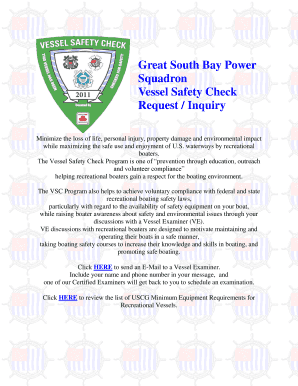 Fillable Online gsbps VSC REQUEST FORM Fax Email Print - pdfFiller