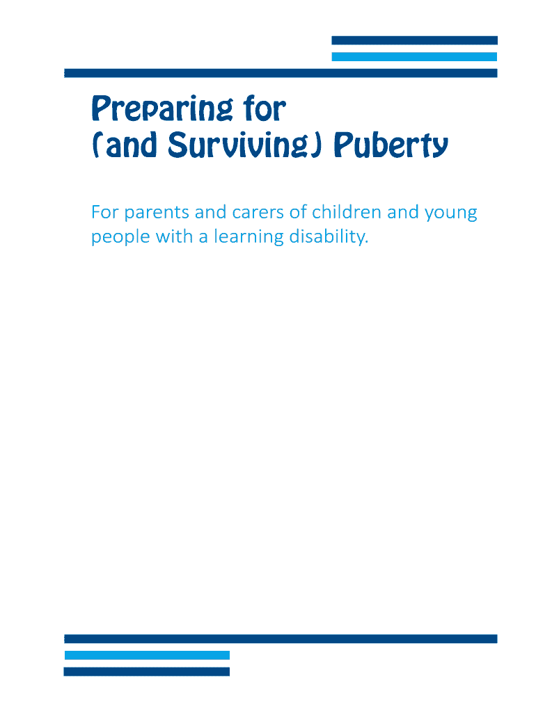 Fillable Online (and Surviving) Puberty Fax Email Print - pdfFiller