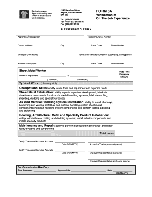 Fillable Online local296 BForm 6b - Sheet Metal Workers - Local 296 ...