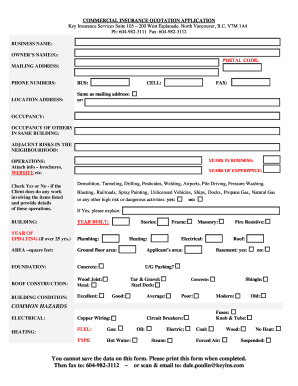 Fillable Online You cannot save the data on this form Please Fax Email ...