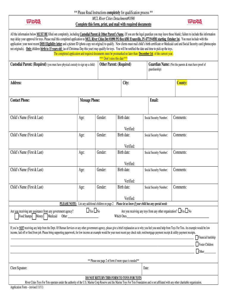 Fillable Online mclrivercities TFT Application Individuals Nov 2011doc Fax Email Print - pdfFiller