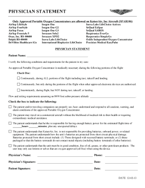Fillable Online Physician Statement.docx Fax Email Print - pdfFiller