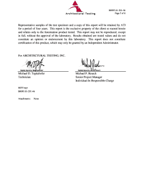 Fillable Online ASTM C 1363-11 THERMAL PERFORMANCE TEST REPORT Rendered ...