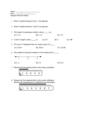 Fillable Online Chapter 4 Review Packet - A+ Math Coach! Fax Email ...