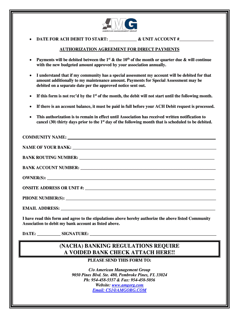 Fillable Online (nacha) banking regulations require a voided bank check ...