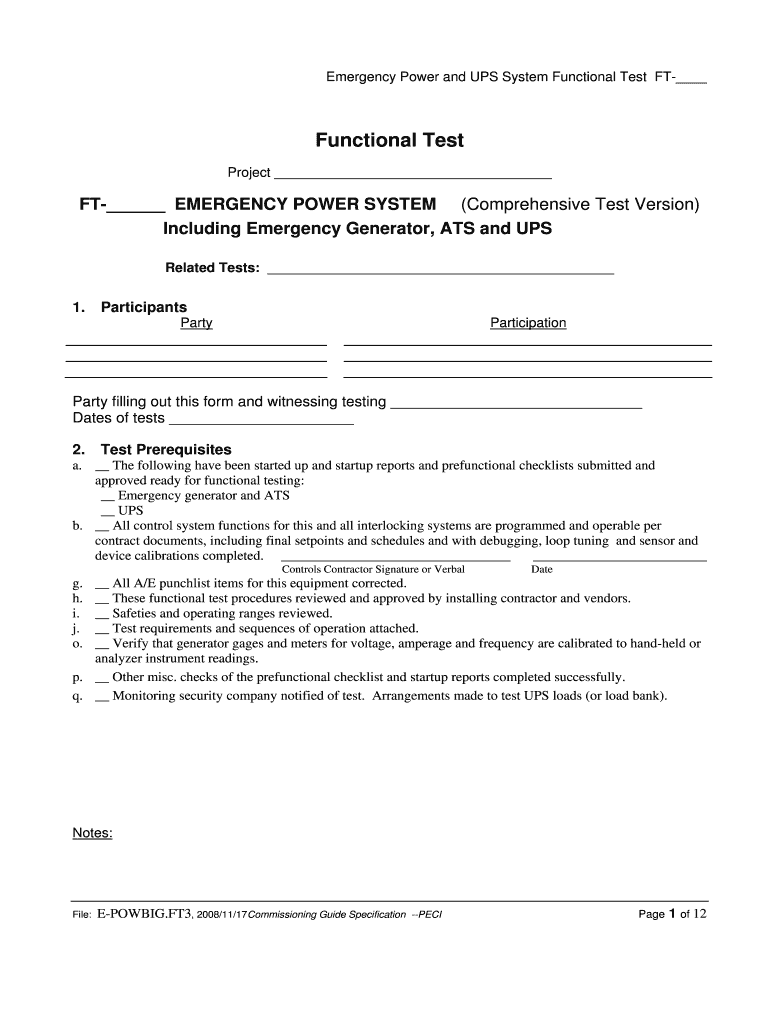 Fillable Online Functional Test Fax Email Print - pdfFiller