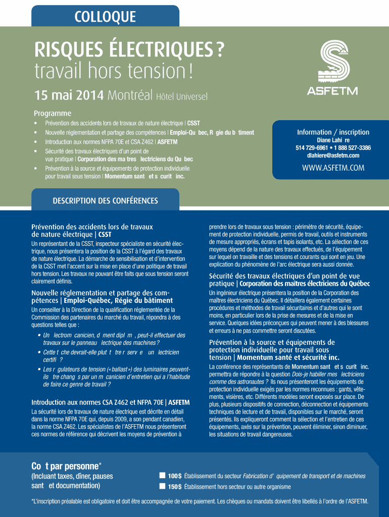 Remplissable En Ligne RISQUES LECTRIQUES travail hors tension - basfetmbbcomb Fax Email Imprimer ...