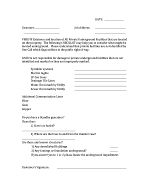 Fillable Online Utility Waiver Fax Email Print - pdfFiller