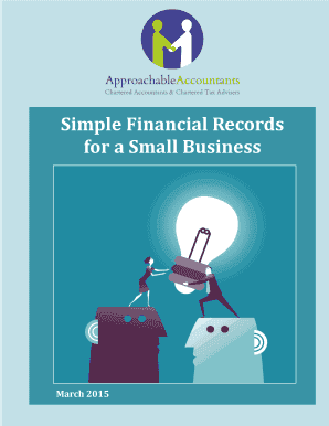 Fillable Online Simple Financial Records Fax Email Print - pdfFiller
