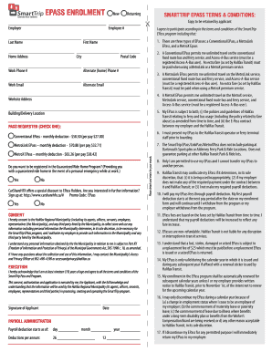 Fillable Online EPASS ENROLMENT Fax Email Print - pdfFiller