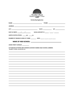 Fillable Online NST Audition Form Fax Email Print - pdfFiller