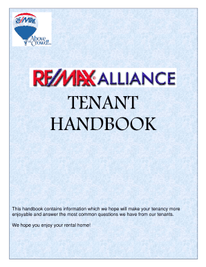 Fillable Online This handbook contains information which we hope will ...