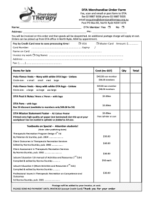 Fillable Online Fax scan and email or post form to DTA Fax Email Print ...