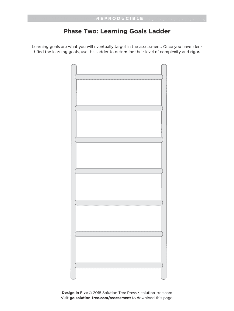 Fillable Online Phase Two Learning Goals Ladder - Amazon Web Services ...