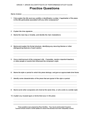 Fillable Online P7a - Piano Grade 7 - Ross Hamilton's Music Education ...