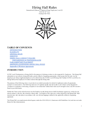 Fillable Online iatse28 HiringHallRules_v3 - IATSE Local 28 - iatse28 ...