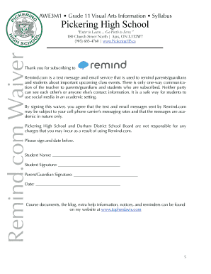 Fillable Online AWE3M Syllabus Fax Email Print - pdfFiller