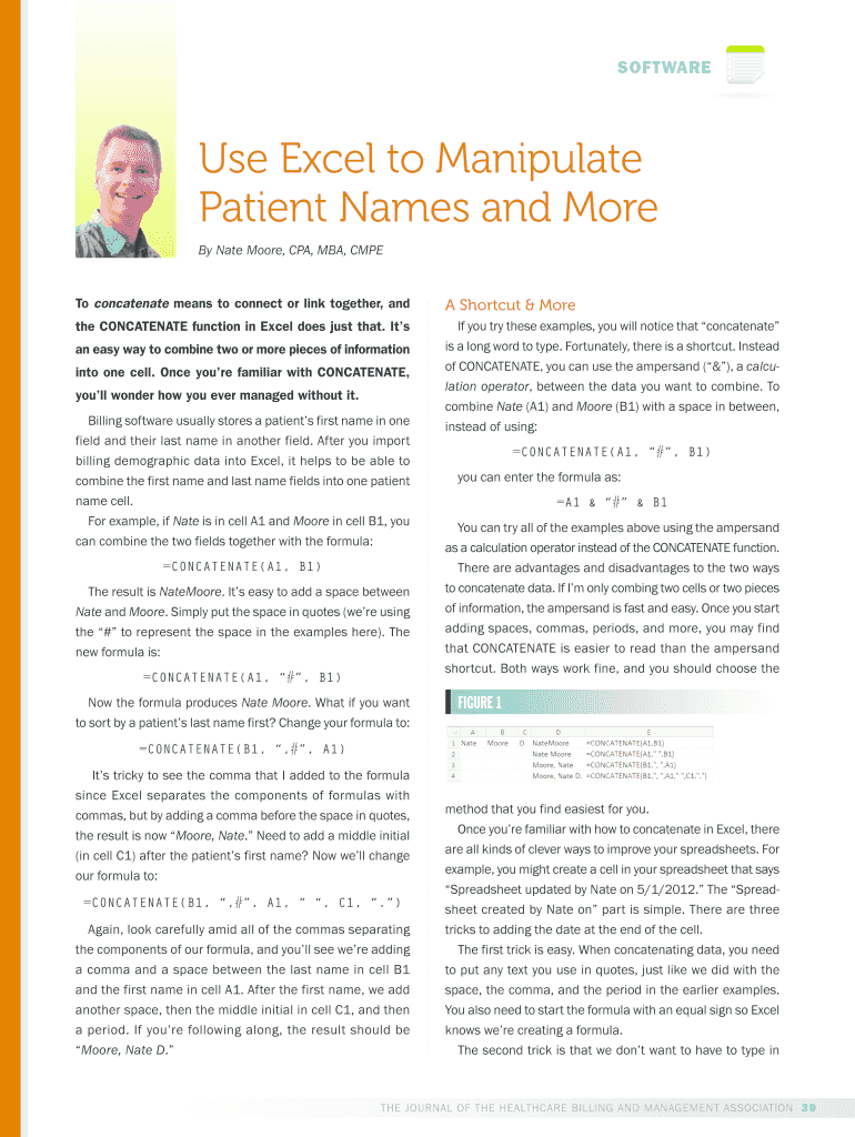 Fillable Online Use Excel to Manipulate Fax Email Print - pdfFiller