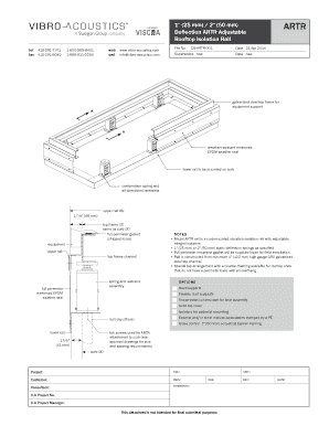 Fillable Online 1 25 mm 2 50 mm ARTR Deflection ARTR Adjustable Fax ...
