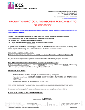 Fillable Online ic-cittastudi INFORMATION PROTOCOL AND REQUEST FOR ...